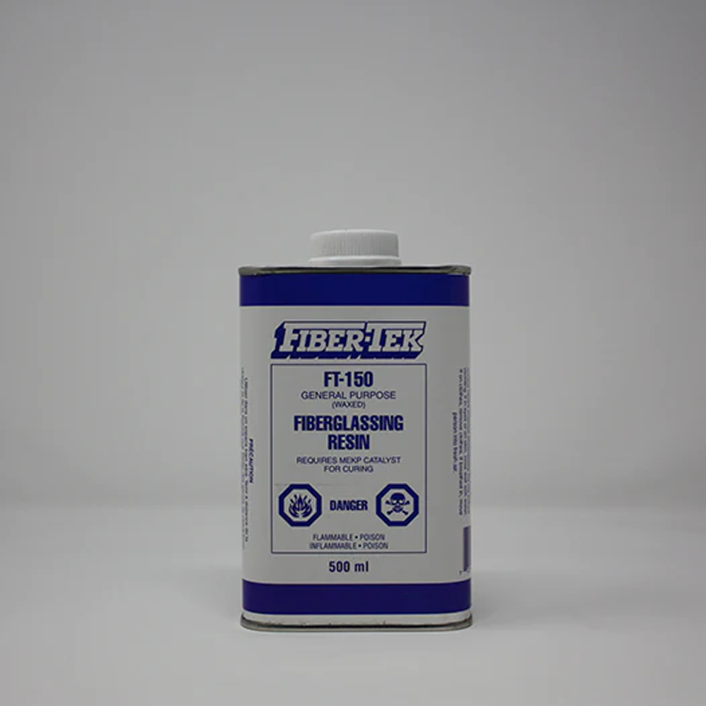 FT 150 Waxed GP Polyester Resin 500ml | Western Canoe and Kayak