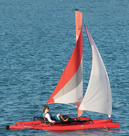 Hobie Cat: Spinnaker Kit for Tandem Island | Western Canoe Kayak
