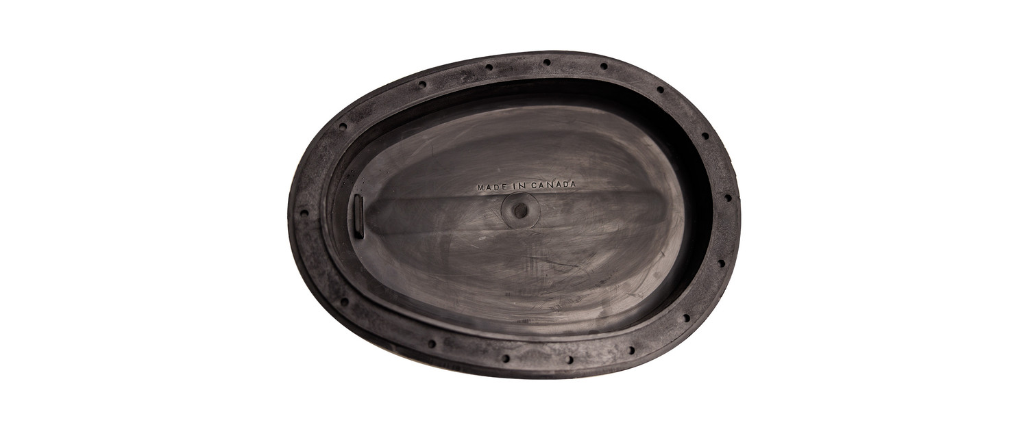 Old Town Bow Rubber Hatch Cover and Rim | Western Canoe Kayak