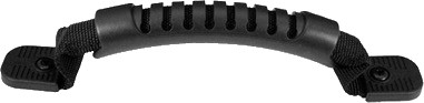 Sea-Lect Designs Black Webbing Handle w/Caps | Western Canoe Kayak