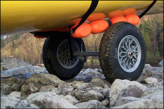 Expedition Canoe Cart w/ 16" Wheel | Canoe & Kayak Cart | Western Canoe ...