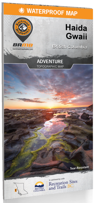 SAYWARD FOREST CANOE ROUTE MAP BC ADVENTURE MAPS