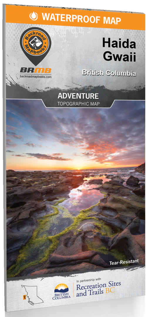 SAYWARD FOREST CANOE ROUTE MAP BC ADVENTURE MAPS