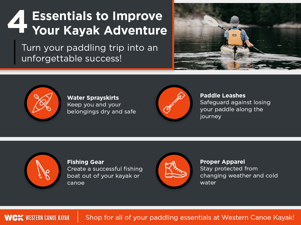 4 Essentials to Improve Your Kayak Adventure - Western Canoeing and ...