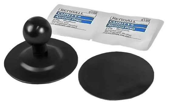 Ram Mounts Adhesive Mount w/1" Ball | Western Canoe Kayak Canada