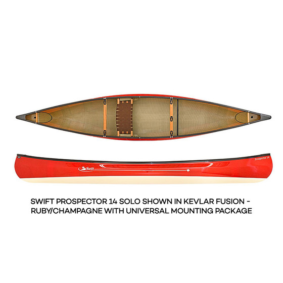 Swift Prospector 14 Solo Carbon Fusion | Western Canoe and Kayak Canada