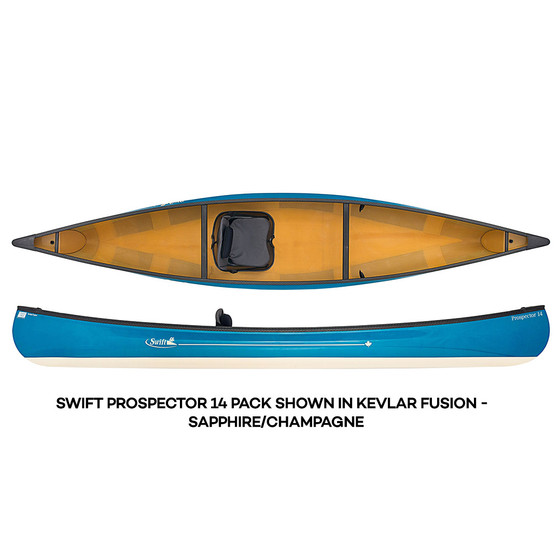 Swift Prospector 14 Pack Kevlar Fusion | Western Canoe and Kayak Canada