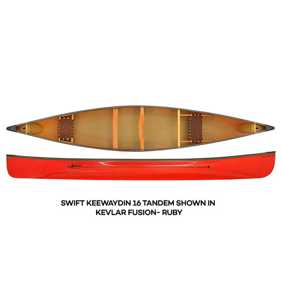 Swift Keewaydin 16 Tandem - Kevlar Fusion | Western Canoe and Kayak Canada
