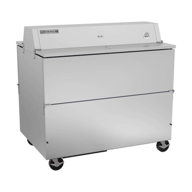 49 Stainless Steel Dual Access School Milk Cooler