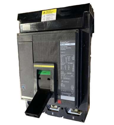 Refurbished Square D 400A 600V 3P Powerpact Circuit Breaker