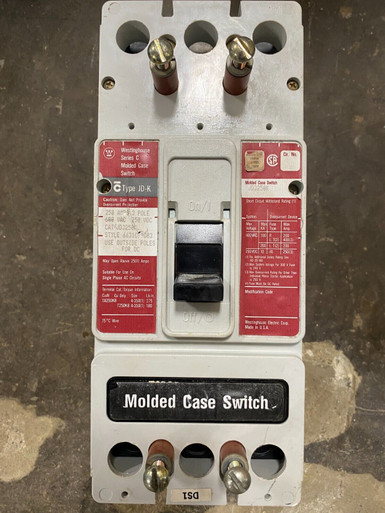 Westinghouse 250A 3P Series C Molded Case Switch