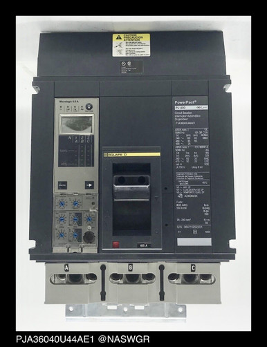 Refurbished Square D Powerpact Pj400 Breaker 400A - Tested