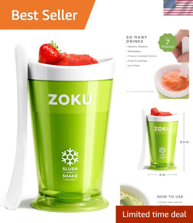 Easy Slush & Shake Maker - Fun for All Ages, Eco-Friendly!