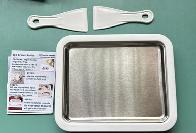 DIY Ice Cream Roll Maker Kit - Create Delicious Ice Cream Rolls!