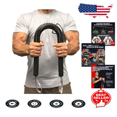 Python Power Twister Bar - 6 Resistance Levels for Upper Body Work