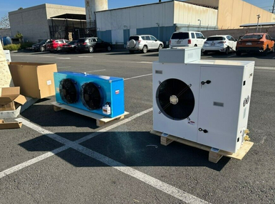 Complete 4 HP Walk-In Freezer Refrigeration System Kit