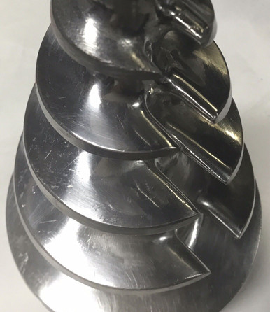 Complete Whirla-Whip Auger with Blade and Shaft Spring