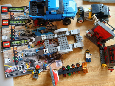 Lego 75875 Speed Champions Ford F-150 Raptor & Model A Hot Rod