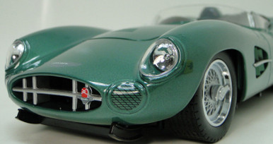 Custom 1:18 Scale Race Car Model - Le Mans Classic Carousel Green