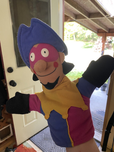 Rare Vintage Clopin Puppet - Hunchback of Notre Dame Toy