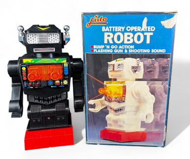 Retro Lido 43613 Battery-Powered Robot from the Vintage Era