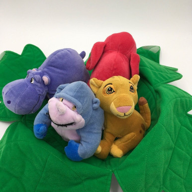 Disney Lion King Simba Leaf Carry Plush Playset for Kids
