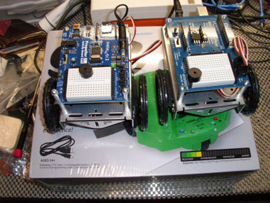 Parallax Propeller Robotics: Scribbler 3, Boe Bot, Arduino