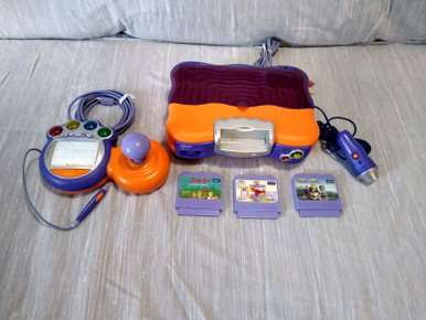 Vtech V Smile 6122 Controller with Scooby Doo, Shrek, Elmo Games