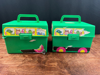 1980s Vintage Sweet Pickles Learning Activity Bus with Cards
