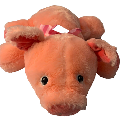 10 lb Jumbo Weighted Plush Pig - Washable Stuffed Animal for Autism