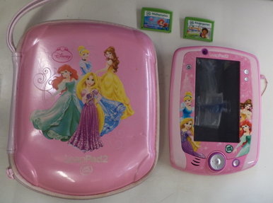 Disney Princess LeapFrog LeapPad2 Learning Tablet with Case