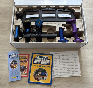 Complete Classroom Jeopardy! Educational Game Ei-7920 In Box