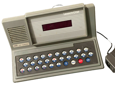 VTech Learning Console Lesson One - Rare Instruction Manuals