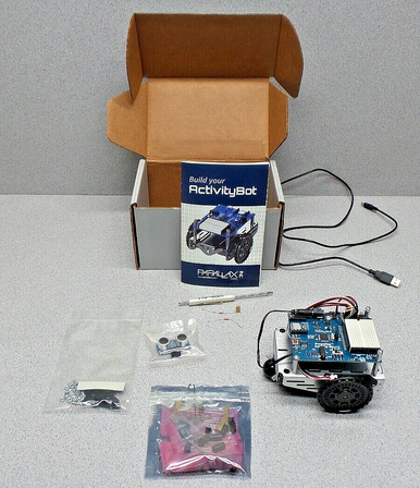 Parallax ActivityBot #32500 - Programmable Stem Robot Kit