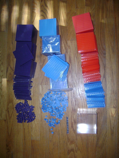 500+ Math Manipulatives Educational Learning Blocks for Homeschooling