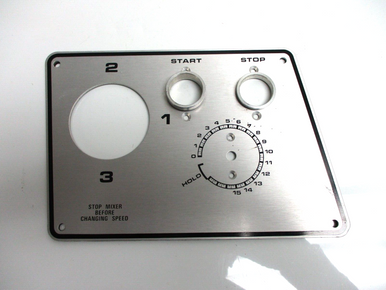 Hobart D300T Mixer: Oem Switch & Timer Plate