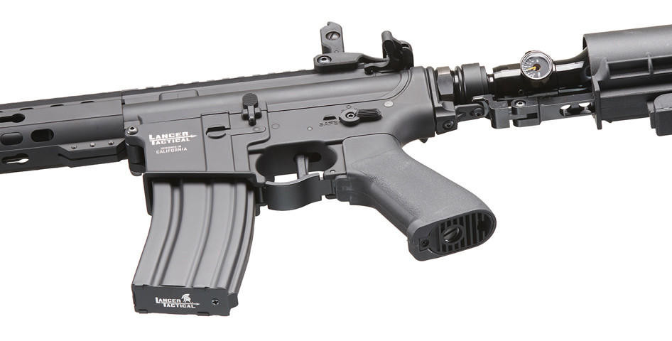 Lancer Tactical Full Metal Legion HPA KeyMod Semi Auto M4 Carbine ...
