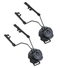 FMA Labs Peltor Comtac Arc Rail Adapter, Black | Airsoft Station