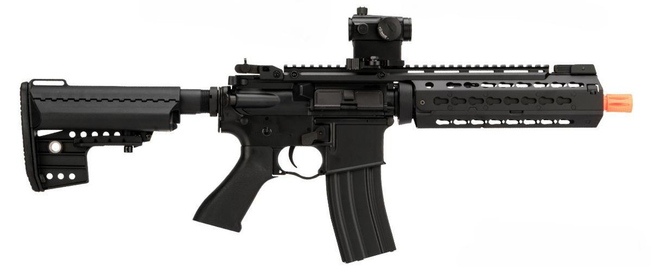 CYMA Sport KeyMod-S Full Metal 9" Barrel 9.5" RIS M4 Airsoft AEG Rifle ...