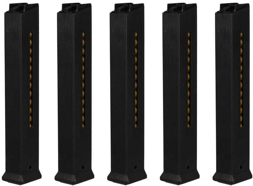 H&K UMP .45 Mid Capacity Magazine, 110 Rounds - 5 Pack