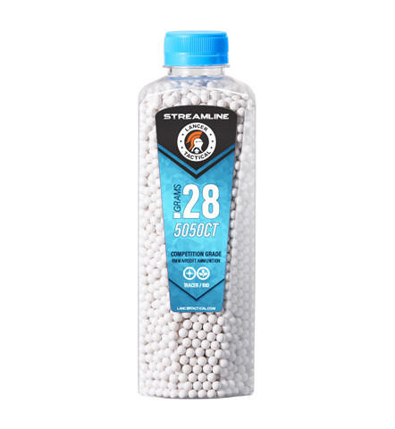 Lancer Tactical 5050 Round 0.28g Streamline Airsoft Bio-Tracer BB ...