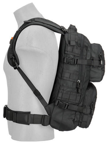 Lancer Tactical Multi-Purpose Operator Backpack, Black | Airsoft Station