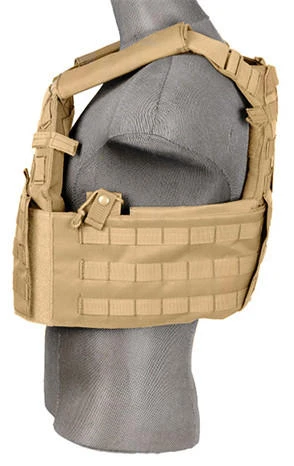 Lancer Tactical 69T4 1000D Nylon Tactical Vest, Tan | Airsoft Station