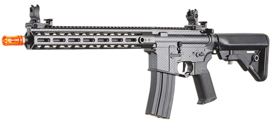 Lancer Tactical Gen 3 Hellion M-LOK 13" M4 AEG Airsoft Rifle, Black ...