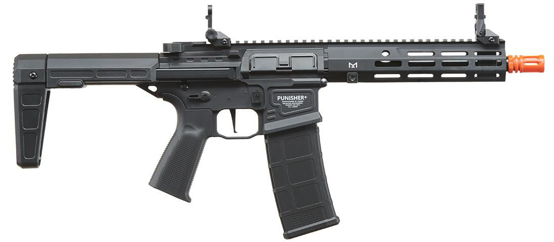 Poseidon Punisher 9" PDW AEGR Airsoft Rifle w/ Medusa Mosfet, Black ...