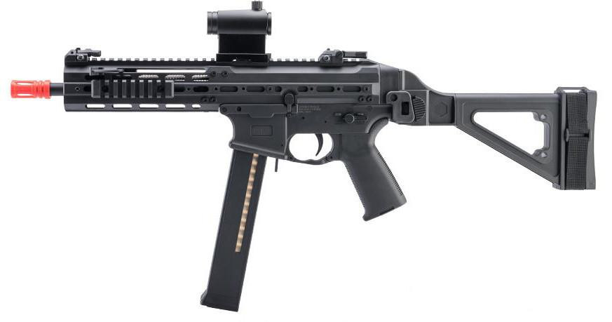 Matrix x Double Eagle UTR45-C High FPS Airsoft AEG SMG, Black | Airsoft ...