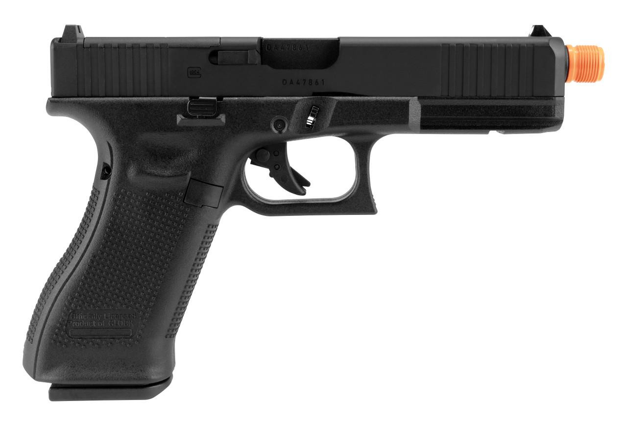 Glock G17 Gen5 MOS CO2 GBB Airsoft Pistol w/ Plates, Black | Airsoft ...