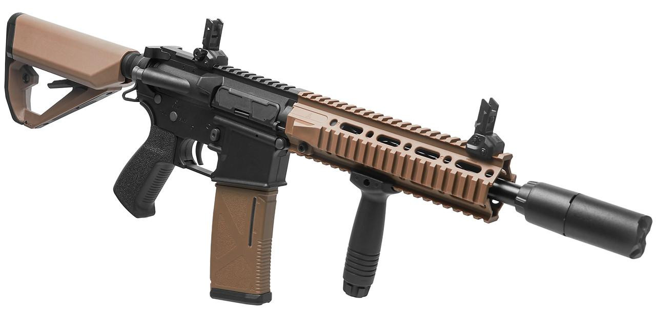 Arcturus LWT MK-II CQB 10" AEG Sport ARC SE Airsoft Rifle, Black/Tan | Airsoft Station