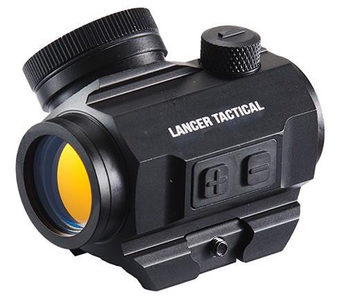 Lancer Tactical M1KC Rechargeable Red Dot Scope, Black | Airsoft Station