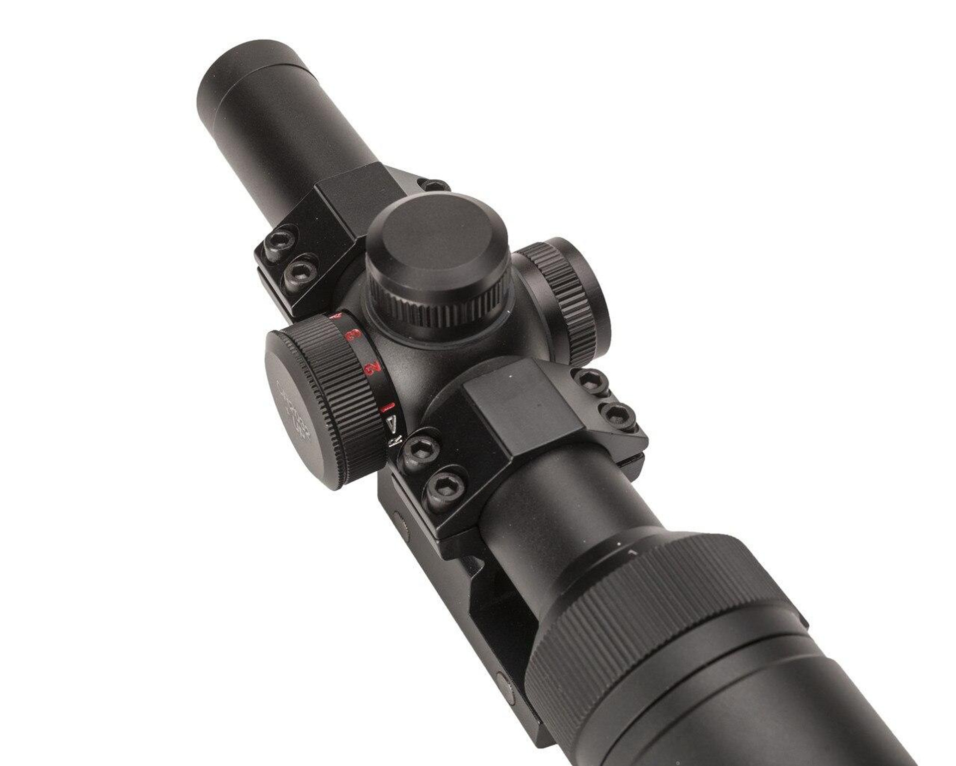 Valken Tactical 1-4x20 Variable Zoom Mil-Dot Illuminated Scope